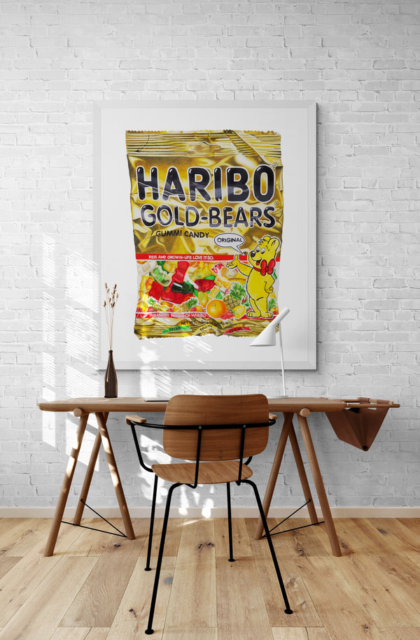 " Haribo Gold Bears" By Jordanna Ber - WallCandy Art Gallery