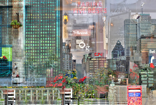 " FIVE ROSES ET LEURS CHUMS BY NADINE TRACK - WallCandy Art Gallery